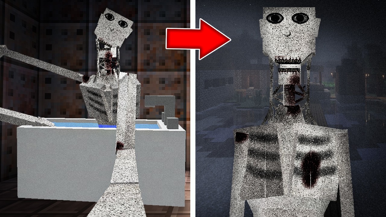 СТРАШНЫЙ МАЛЬЧИК И ВАННАЯ в МАЙНКРАФТ THE BOY AND THE BATH MINECRAFT ...