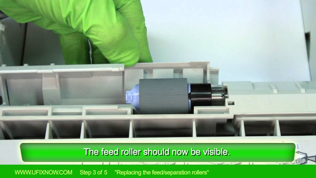 Replacing HP 4240n/4250/4350 Series Fuser Maintenance Kit Replacement ...