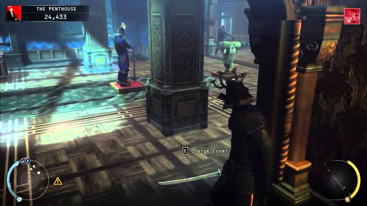 Hitman Absolution Samurai + sword - YouTube