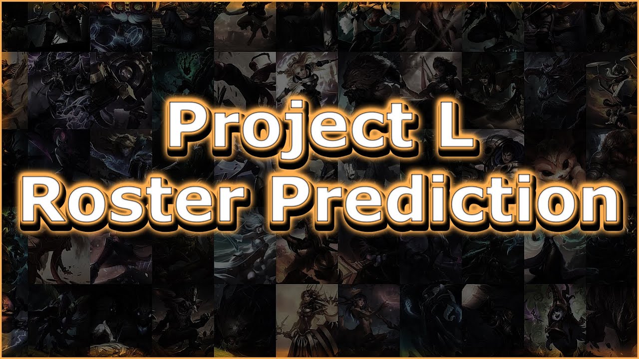 I Created a Very cool roster for Project L with detailed breakdowns of ...