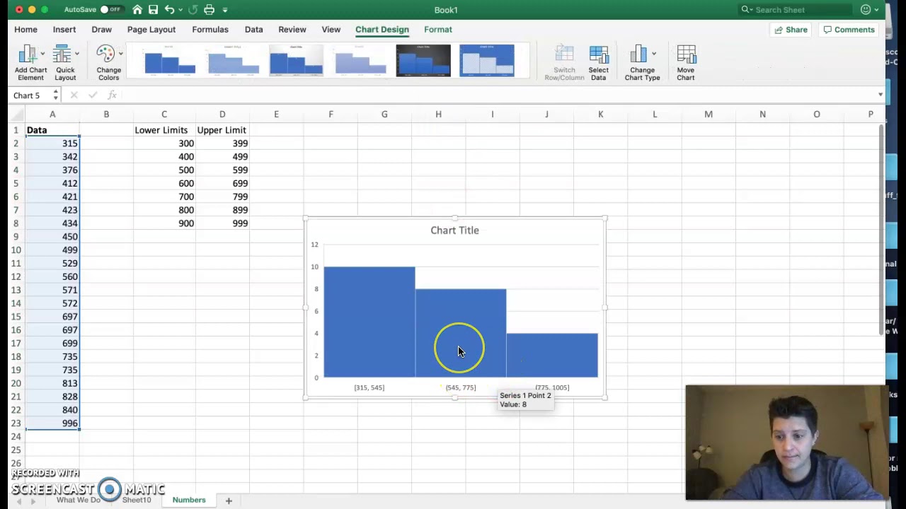 Histograms With Grouped Data In Excel YouTube Histograms With Grouped Data In Excel YouTube