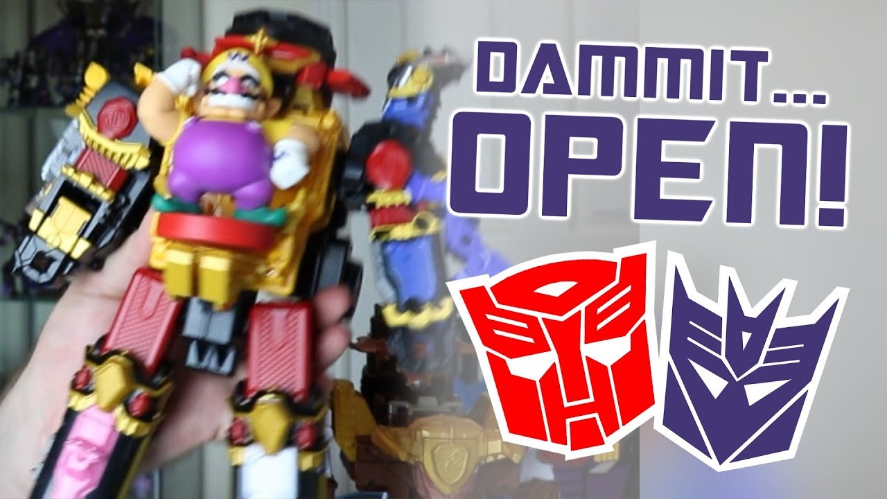 Dammit, Open: Wario Body Goals! Transformers, Power Rangers & Gundam ...