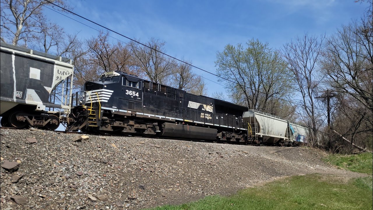 Ns Sunbury Line Sunbury, Pa 4/11/23 - YouTube