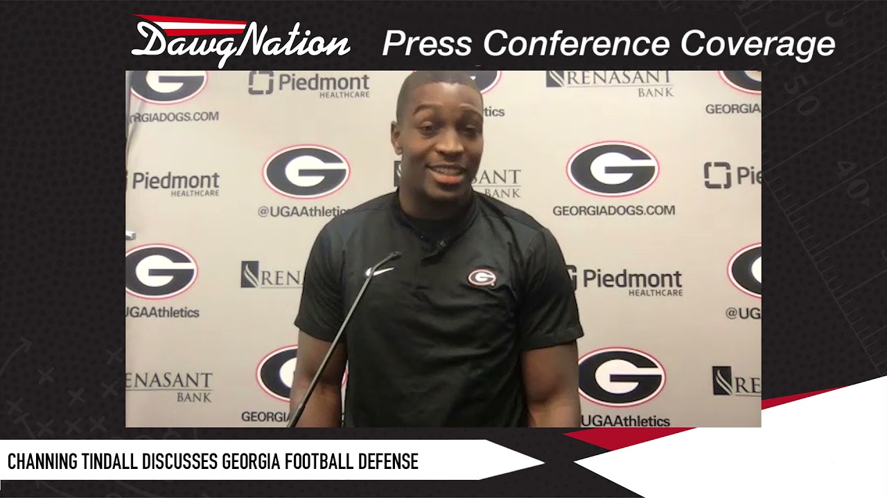 Georgia linebacker Channing Tindall previews upcoming game against ...