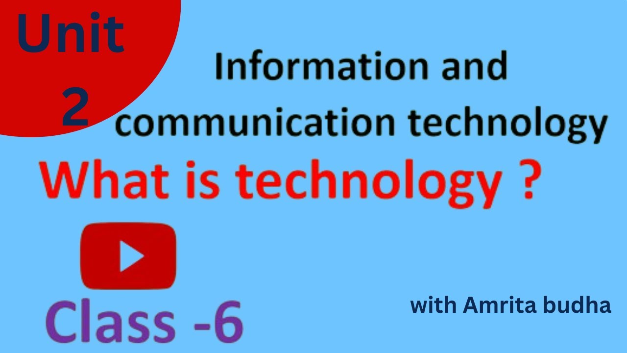 Class 6 science and technology |Unit 2| Information and communication ...