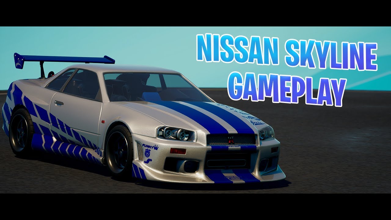 Nissan Skyline GT-R Gameplay | Fortnite - YouTube