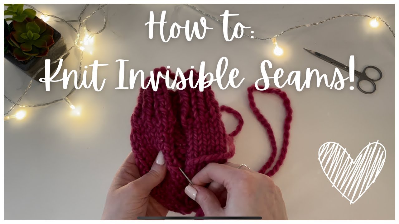 How to Seamless Stitch - Stockinette and Rib - YouTube