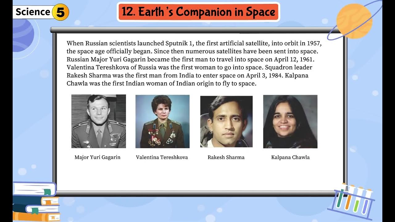 Explore Science || Class 5 || Chapter 12 || Earth’s Companion in Space ...