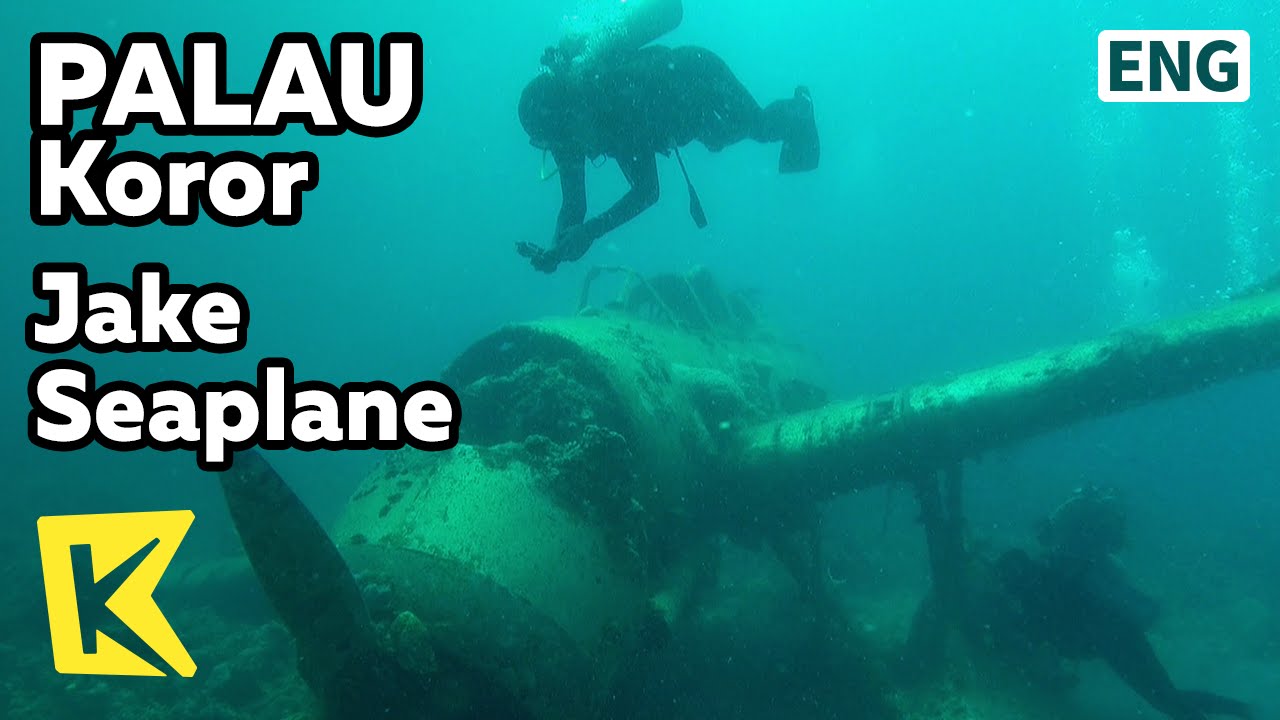 【K】Palau Travel-Koror[팔라우 여행-코로르]일본군 정찰기, 제이크 수상비행기/Jake Seaplane ...