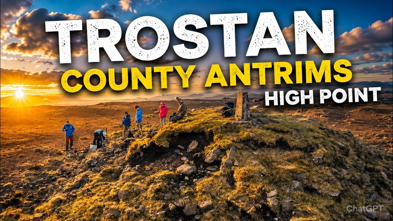 Trostan, County Antrim`s high point - YouTube