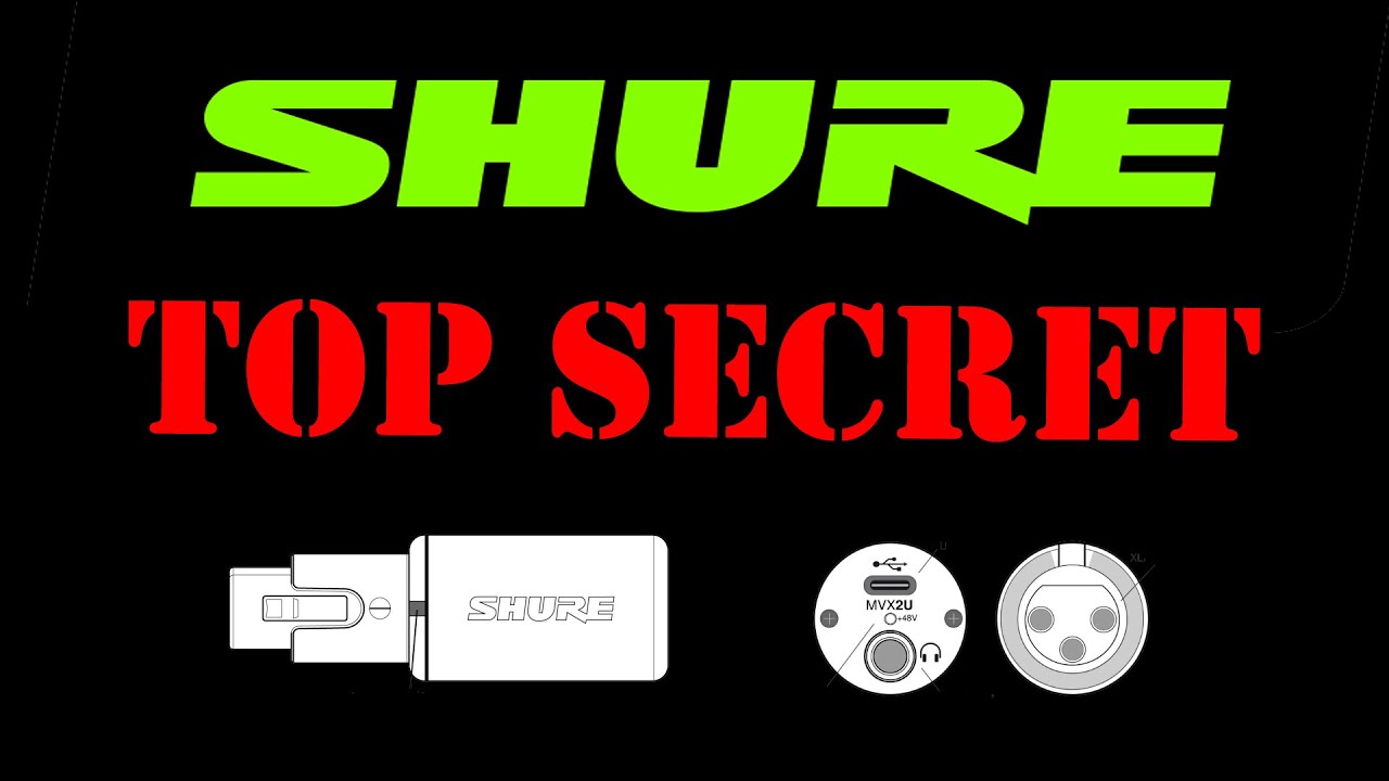 PREVIEW Shure MVX2U Podcast Audio Interface - YouTube