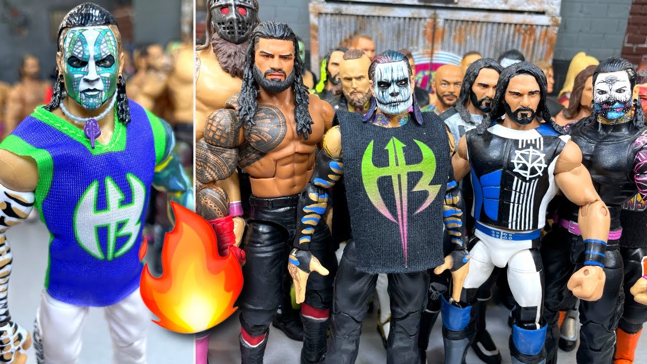 WWE CUSTOM ELITE FANTASY ATTIRE ACTION FIGURE COLLECTION! - YouTube