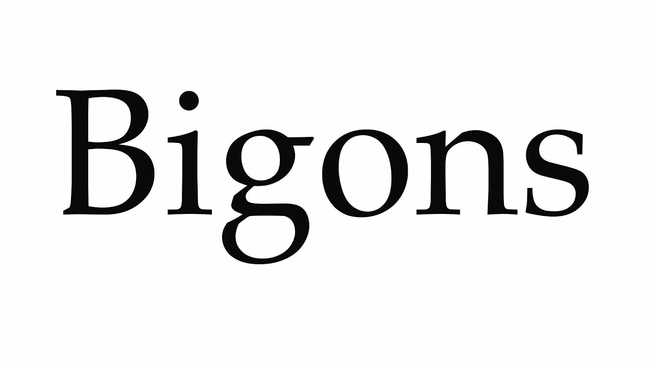 How to Pronounce Bigons - YouTube