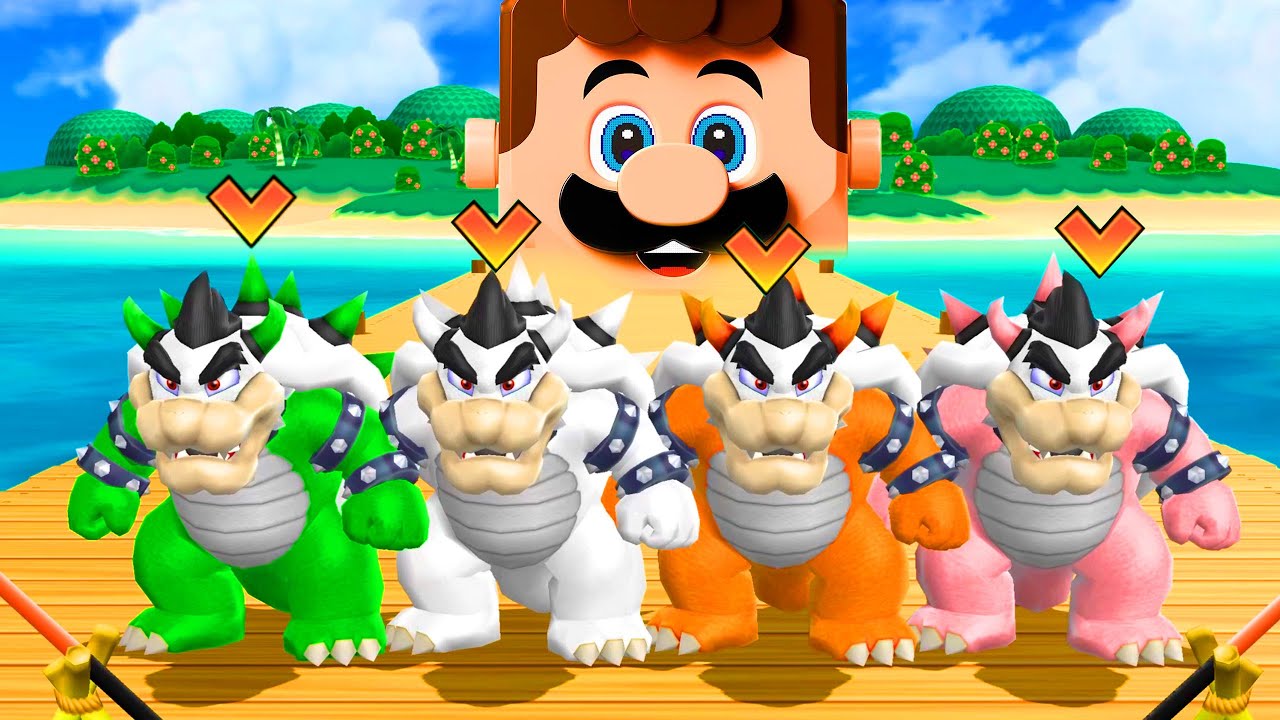 Mario Party 9 Step It Up - All Mod Bowser (Master Difficulty) # ...