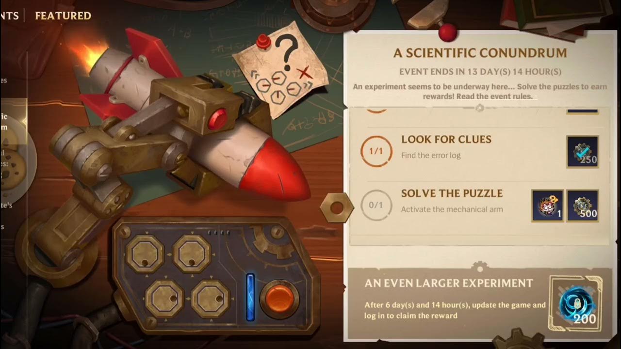 A Scientific Conundrum puzzle solution - WildRift - YouTube