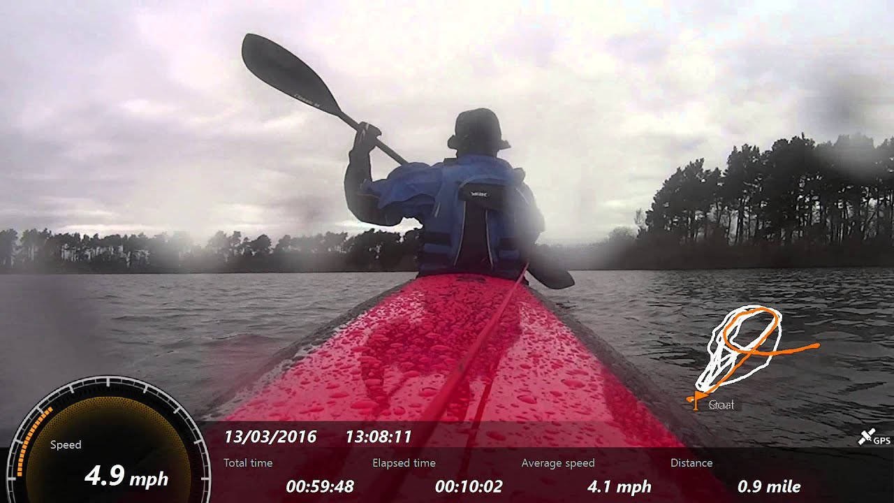 Knysna Genius BLU Surfski Gladhouse Reservoir - YouTube