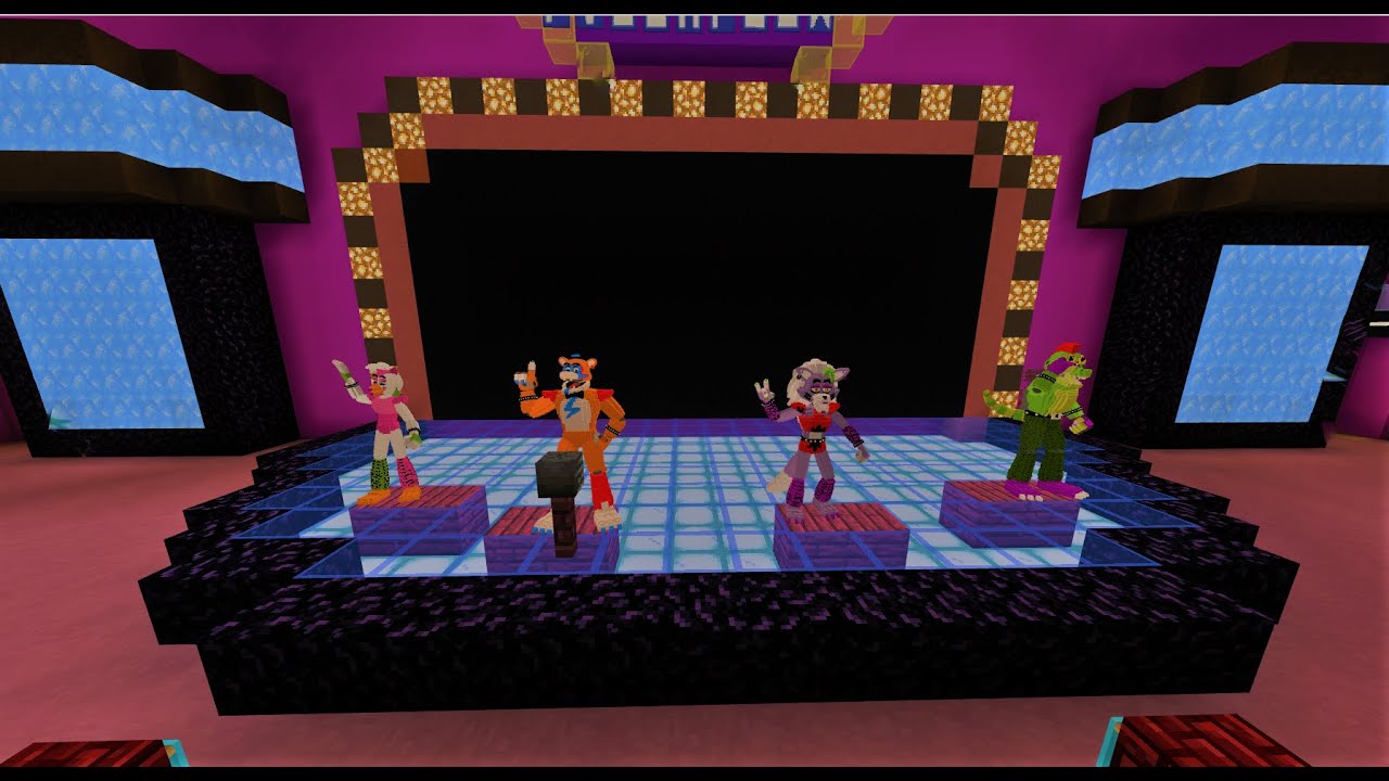 Minecraft Security breach "GOING TO THE PAST" Part 14 - YouTube