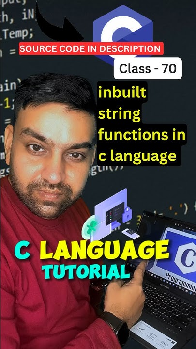🔴 Class 70 Inbuilt String Functions In C Language Clanguage Coding Youtube 