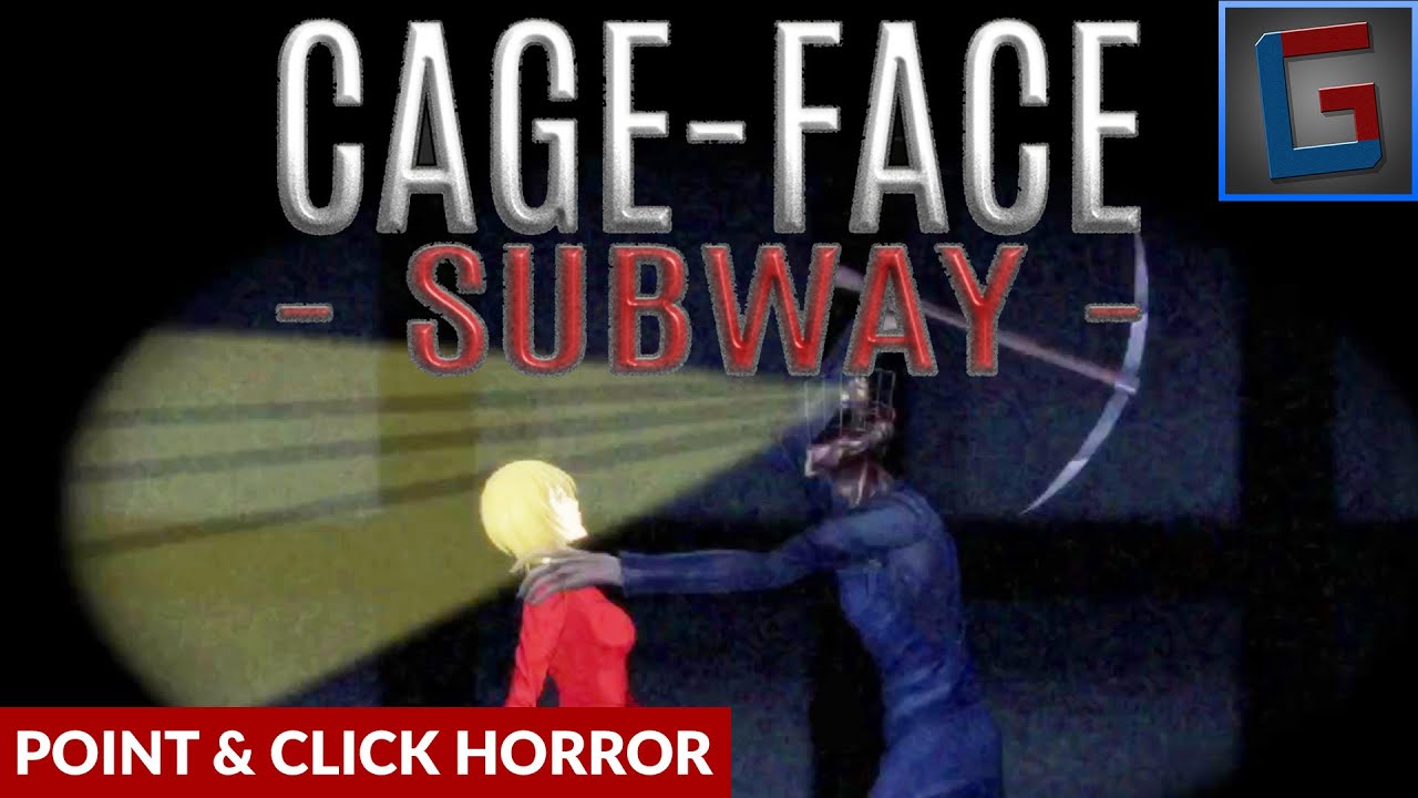 CREEPY POINT & CLICK HORROR GAME | Cage-Face: Subway Gameplay ...