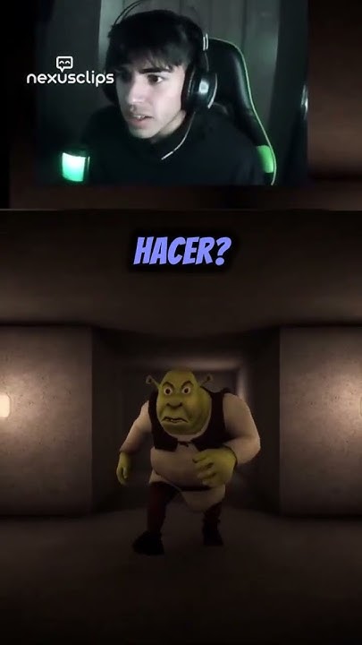 shrek se volvió raro #miedo #horrorgaming #humor #juegosindies #juego # ...