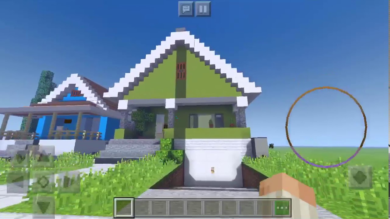 The amazing world of gum-ball house irl in Minecraft - YouTube