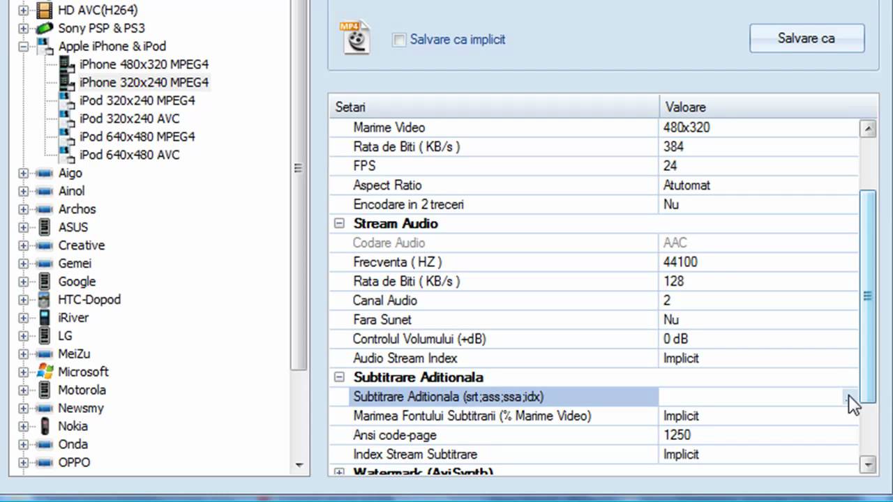 FormatFactory tutorial iphone - YouTube