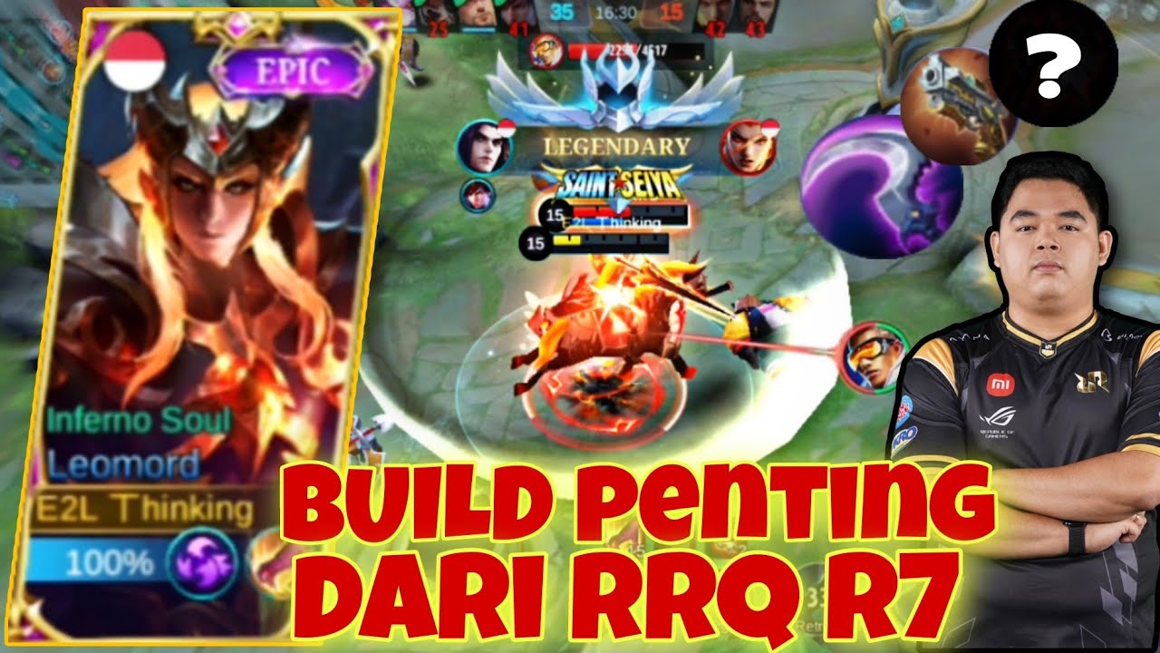 TERBARU !! BUILD LEOMORD TER OVER POWER YANG SERING DI PAKEK RRQ R7 ...