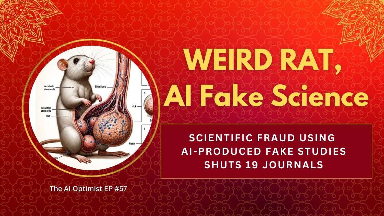 Weird Rat, AI Fake Science: Scientific Fraud using AI-generated fake ...