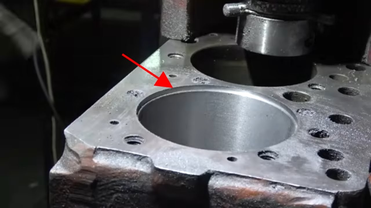 tips Rectificadora de cilindros de Motor portátil - YouTube