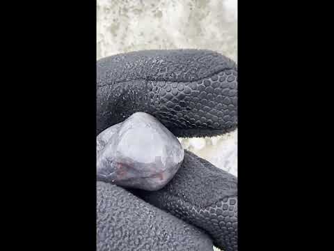 Chilly rock hunt at Lakeside Park, 1-28-2024 - YouTube