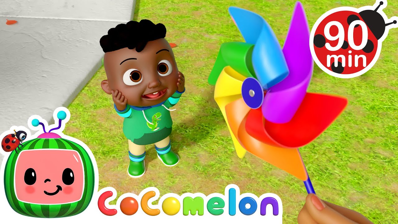 Windy Pinwheel Playground Song! | It's Cody Time 🍉 | CoComelon Songs ...