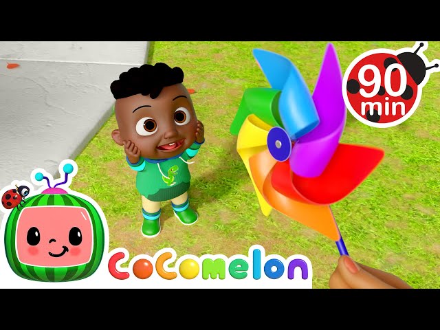 Windy Pinwheel Playground Song! | It's Cody Time 🍉 | CoComelon Songs ...