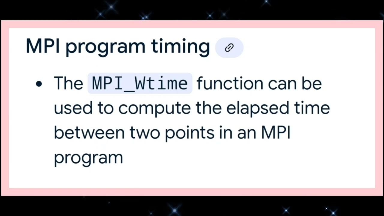 CP4292 UNIT 4 MPI Program Execution - YouTube