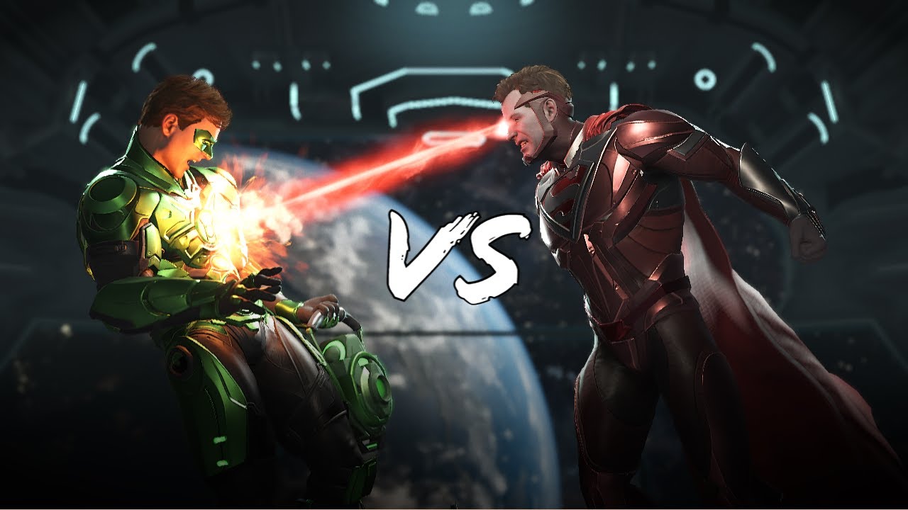 Green Lantern Vs Demon Superman - Injustice 2 - YouTube