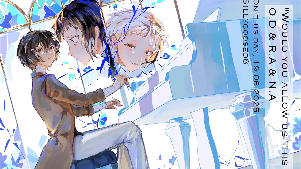 Piano dazai & Sskk [speedpaint] - YouTube
