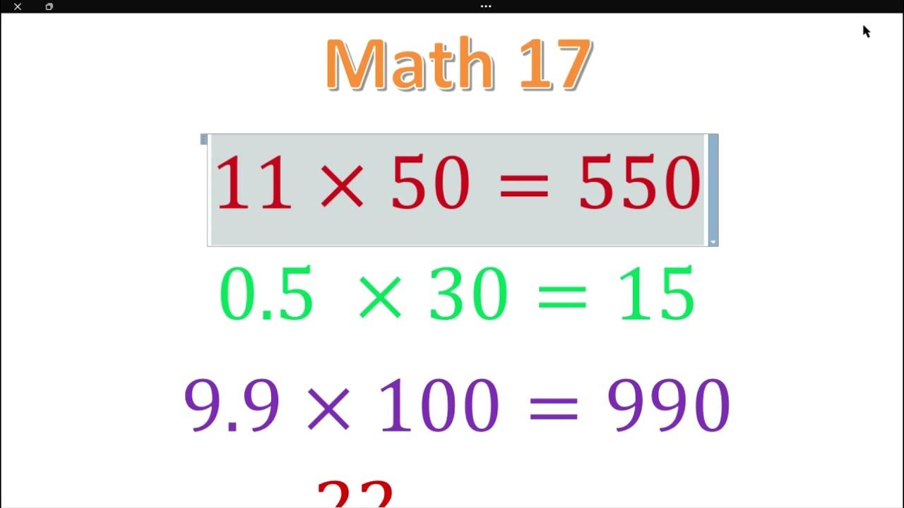 Math # 17 - YouTube