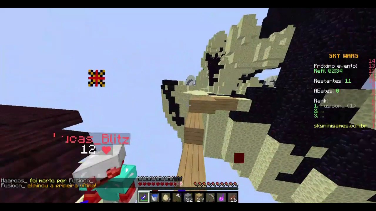 Minecraft - Lucas_Blitz KillAura/AntKB/Criticals - SkyMinigames - YouTube