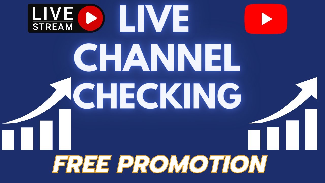 Live Channel Checking 2023 | Free Promotion - YouTube