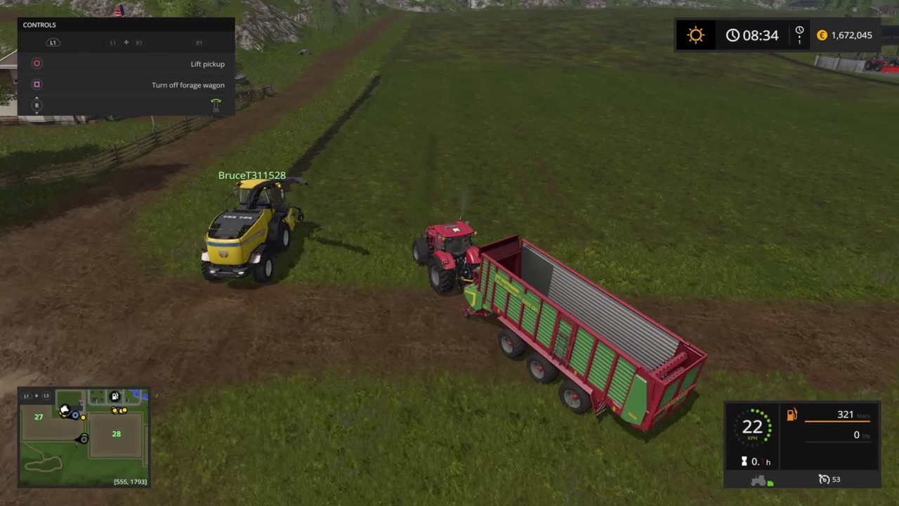 MULTIPLAYER SIlAGE FS 17 - YouTube