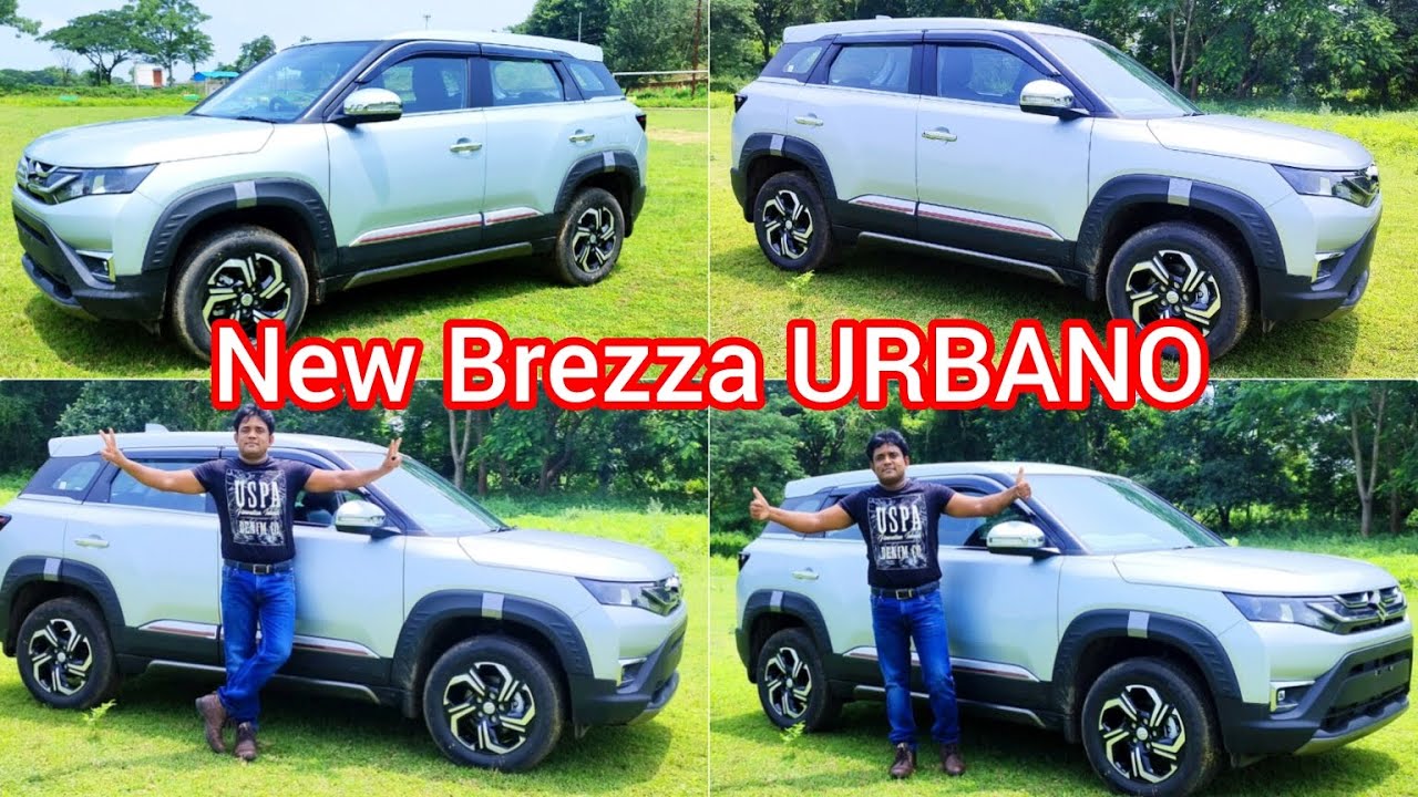 Maruti suzuki new Brezza vxi Urbano 2024 !! New brezza vxi urbano 2024 ...