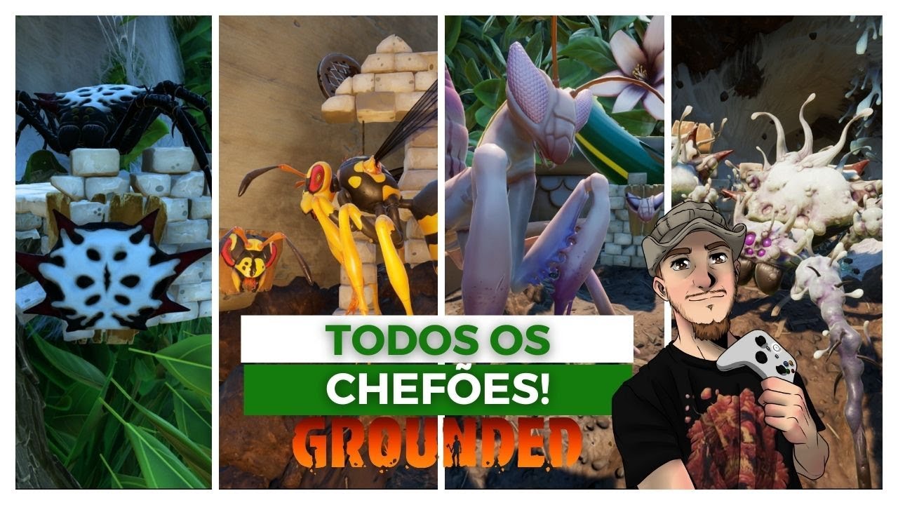 GROUNDED: Como Derrotar e Aproveitar MUITO Todos os BOSSES/CHEFÕES do ...