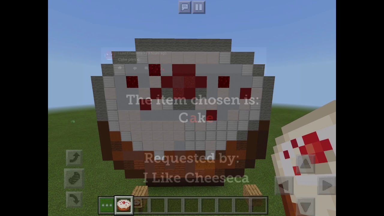 Minecraft Cake Item