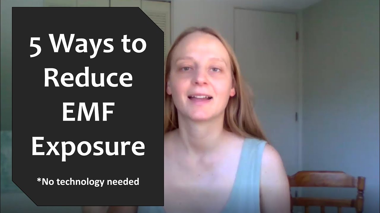 5 Ways to Reduce EMF exposure - YouTube
