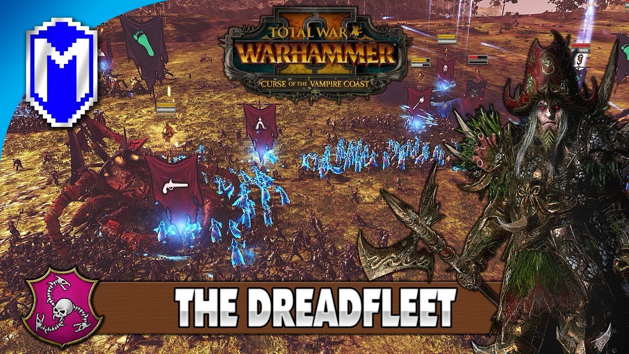 Defending Galleon's Graveyard - The Dreadfleet - Total War: Warhammer 2 ...