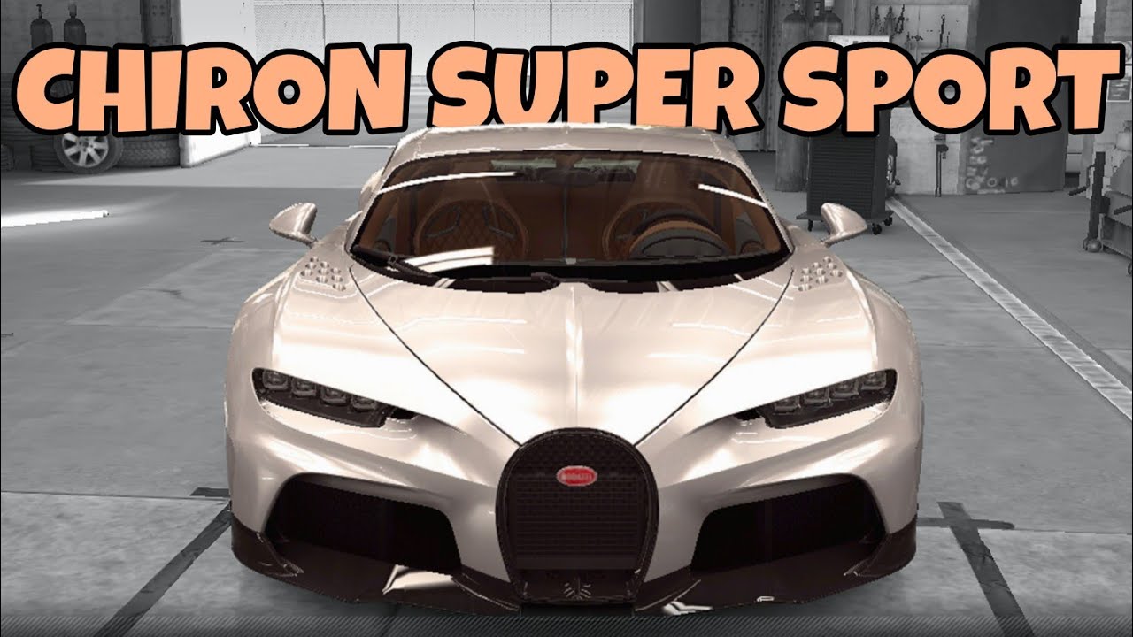 CSR Racing 2 - Bugatti Chiron Super Sport Test - YouTube