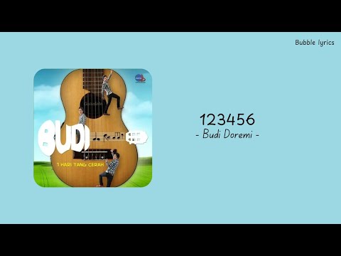 Budi Doremi - 123456 (lirik)