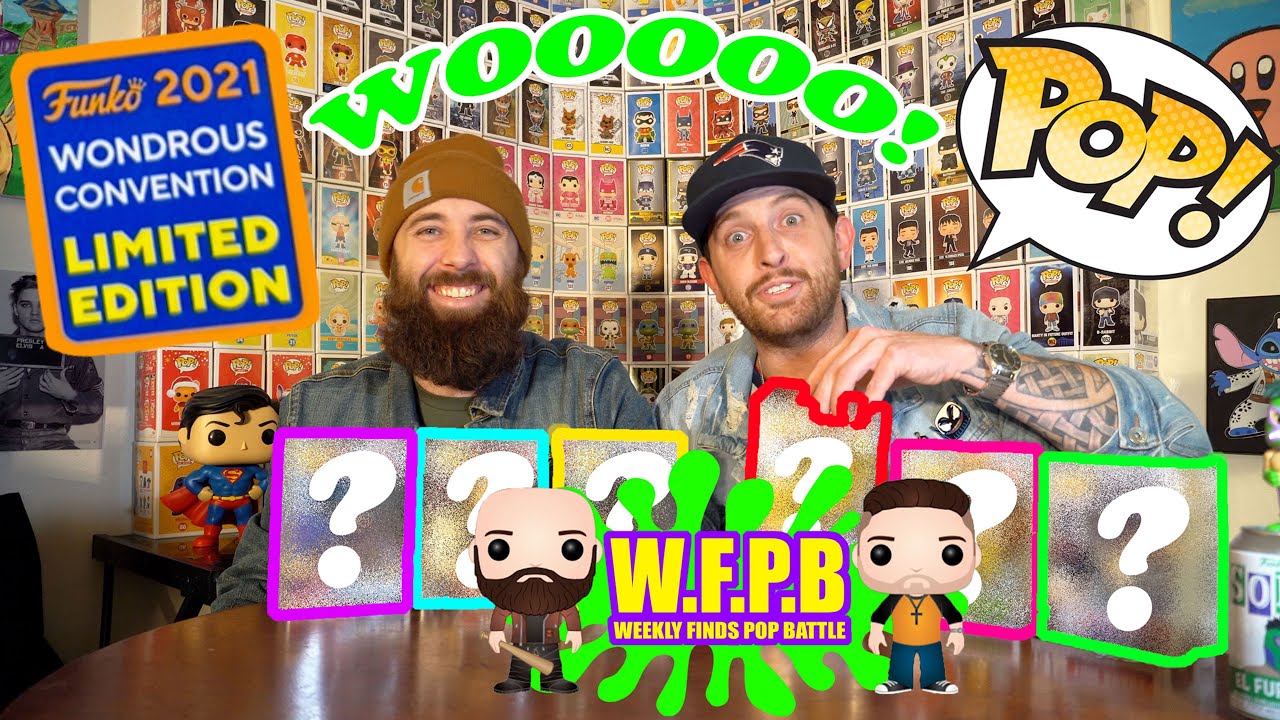 FUNKO POP REVIEW! WEEKLY FINDS POP BATTLE *WONDROUS CONVENTION* EPISODE ...
