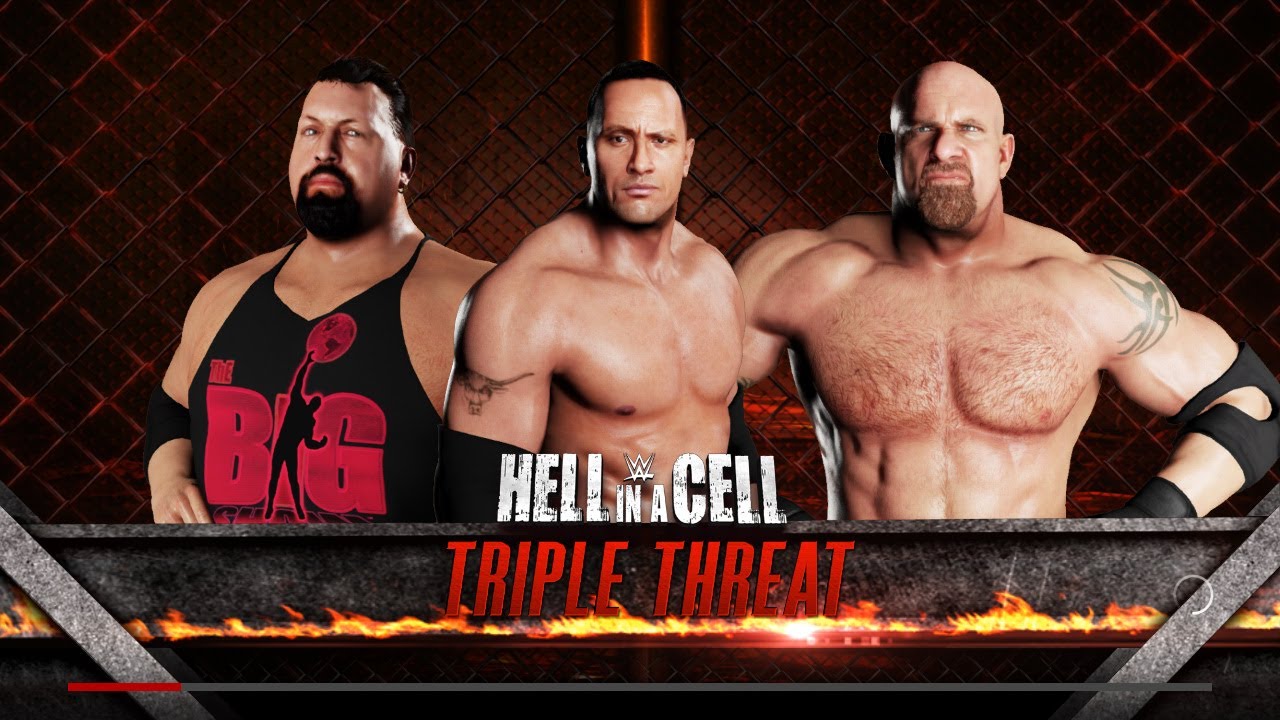 FULL MATCH - Big Show Vs. The Rock Vs. Goldberg - Triple Threat Match ...