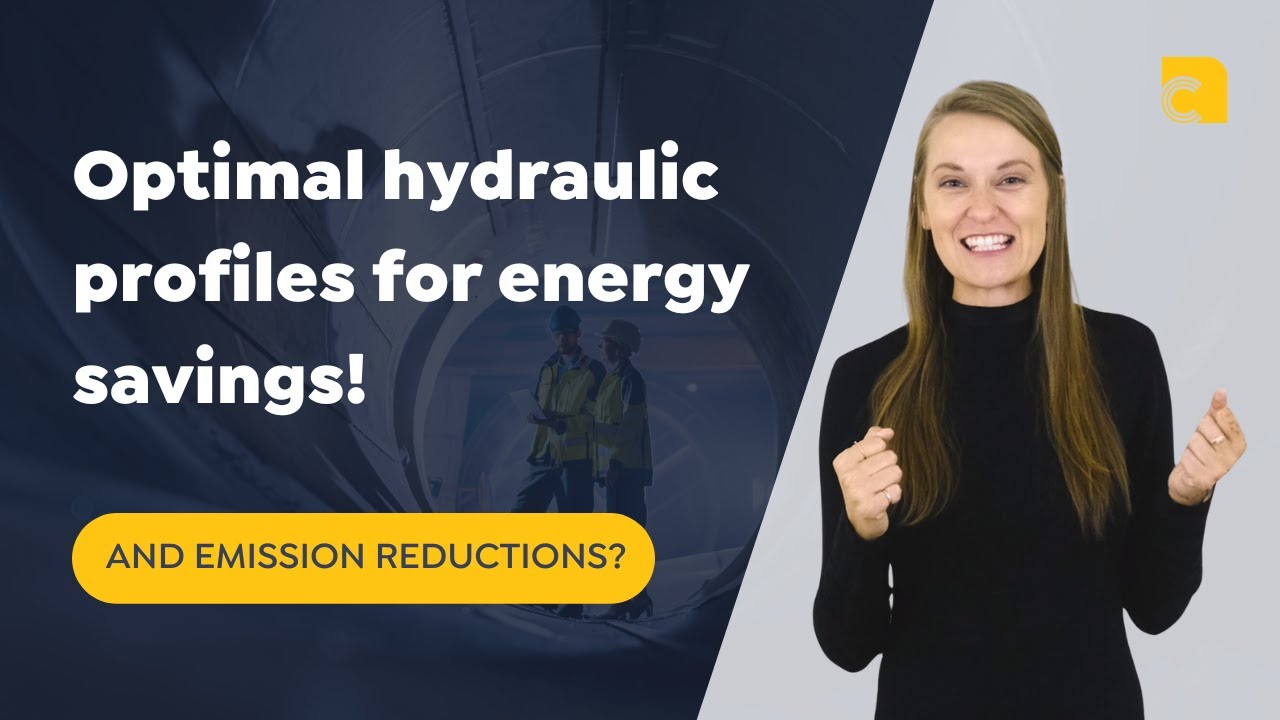 Optimal Hydraulic Profiles for energy savings and emission reductions ...