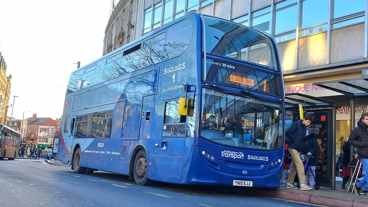 NCTX Buses 646 (YN15 EJJ) | Scania N230UD ADL E400 | South Notts 1 ...